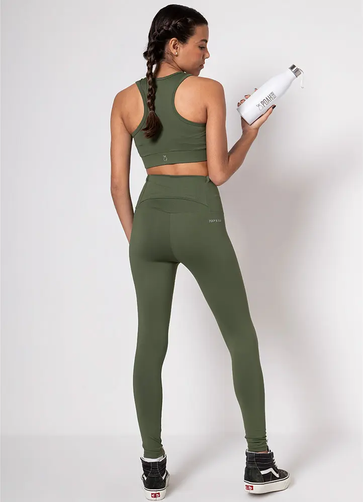 Kit Top Lycra E Calça Legging Day By Day Teen - Kit Top Lycra E Calça ...