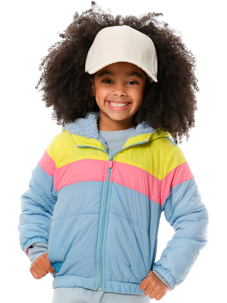 Jaqueta Puffer Infantil Color - Jaqueta Puffer Infantil Color - POAH ...